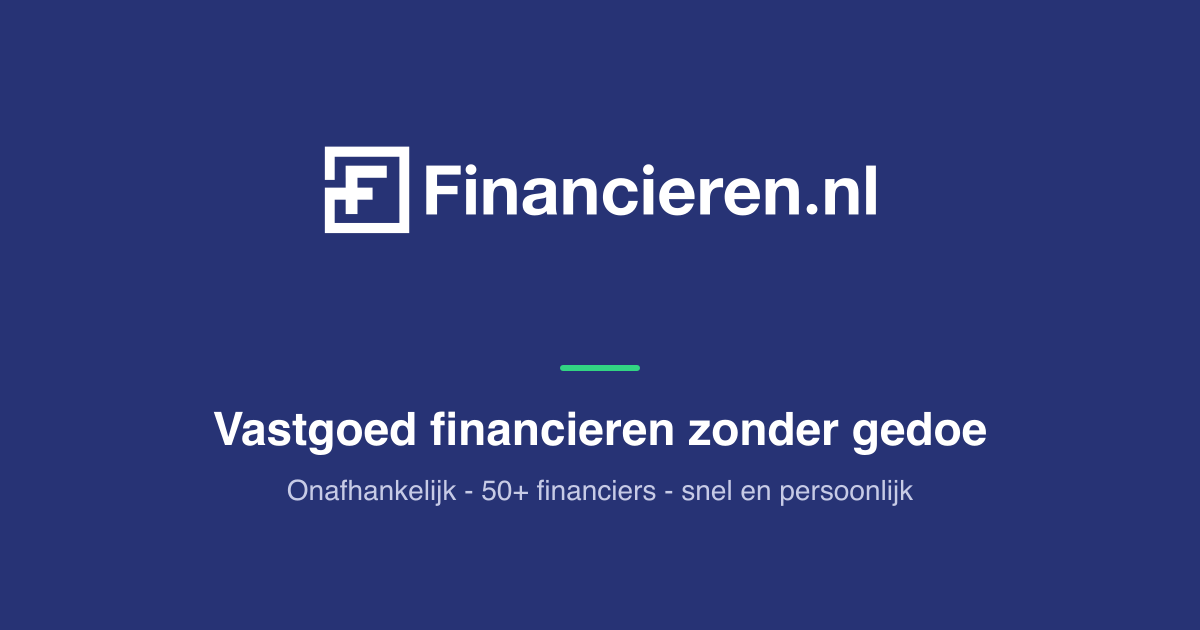 Investeren in vastgoed met eigen geld, wat kun je kopen? | Financieren.nl